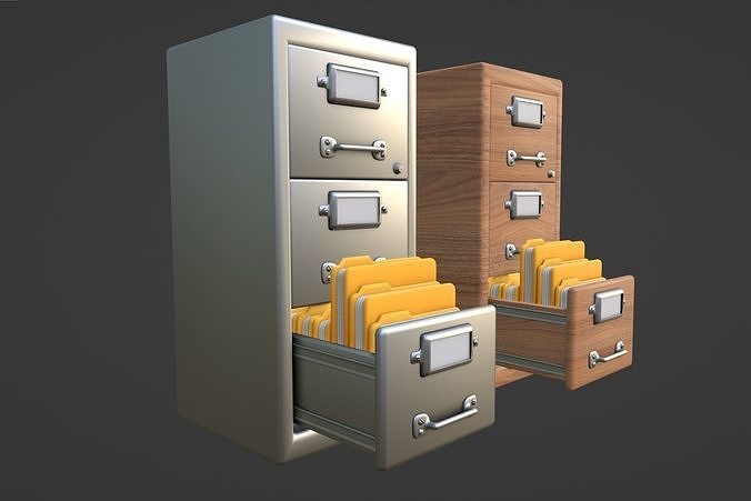 Cartoon Archive 3D model | CGTrader