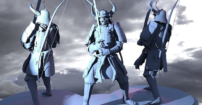 Horned Samurai Warrior Elden Ring inspired 3D model | CGTrader