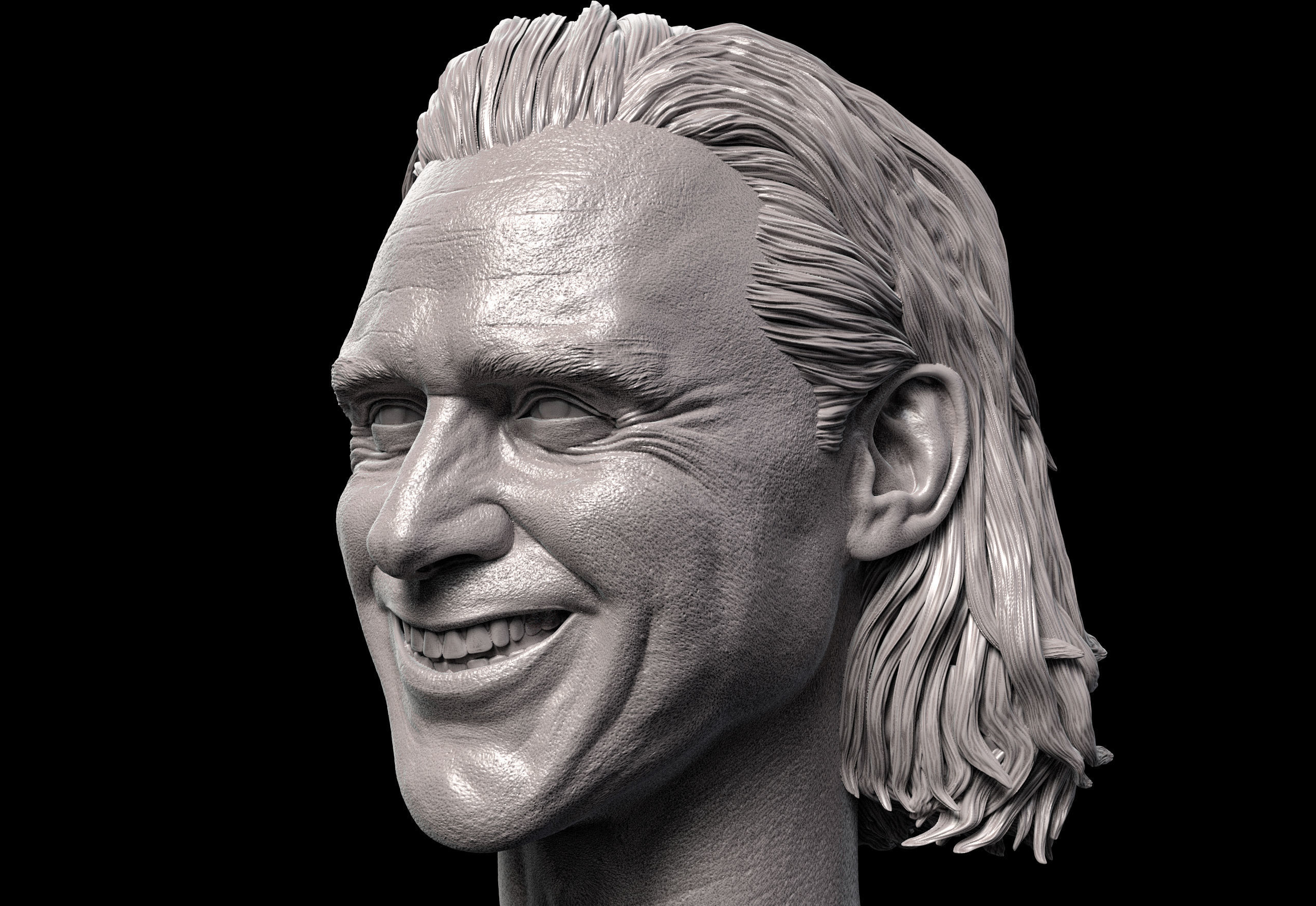 Tom Hiddleston- Loki Head 3D model 3D printable | CGTrader