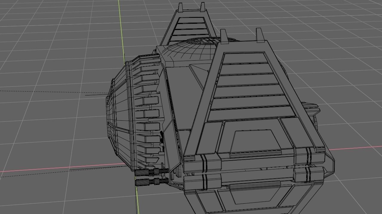 Star Wars interceptor concept 3D model | CGTrader