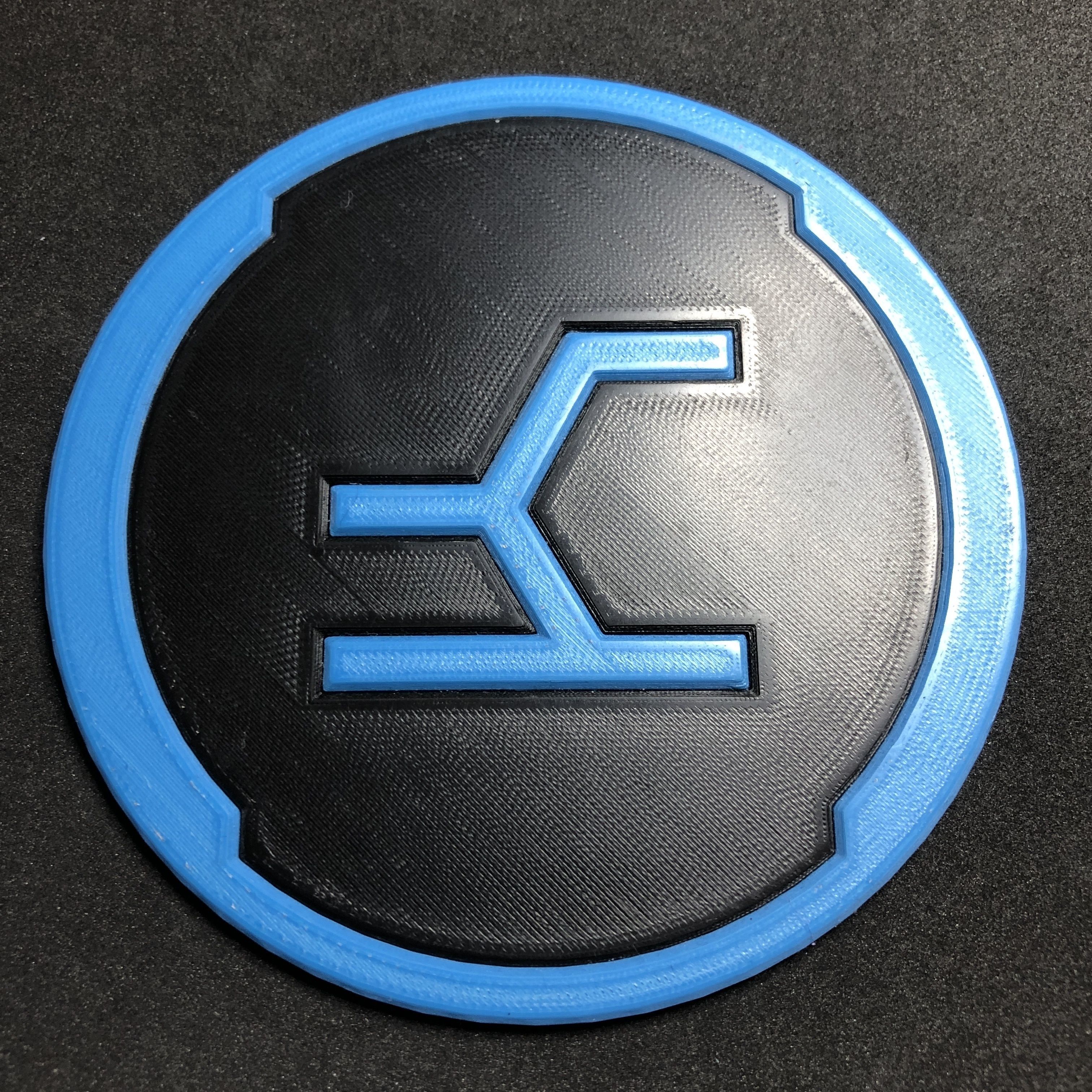 Halo Offensive Bias Logo Coaster free 3D model 3D printable | CGTrader