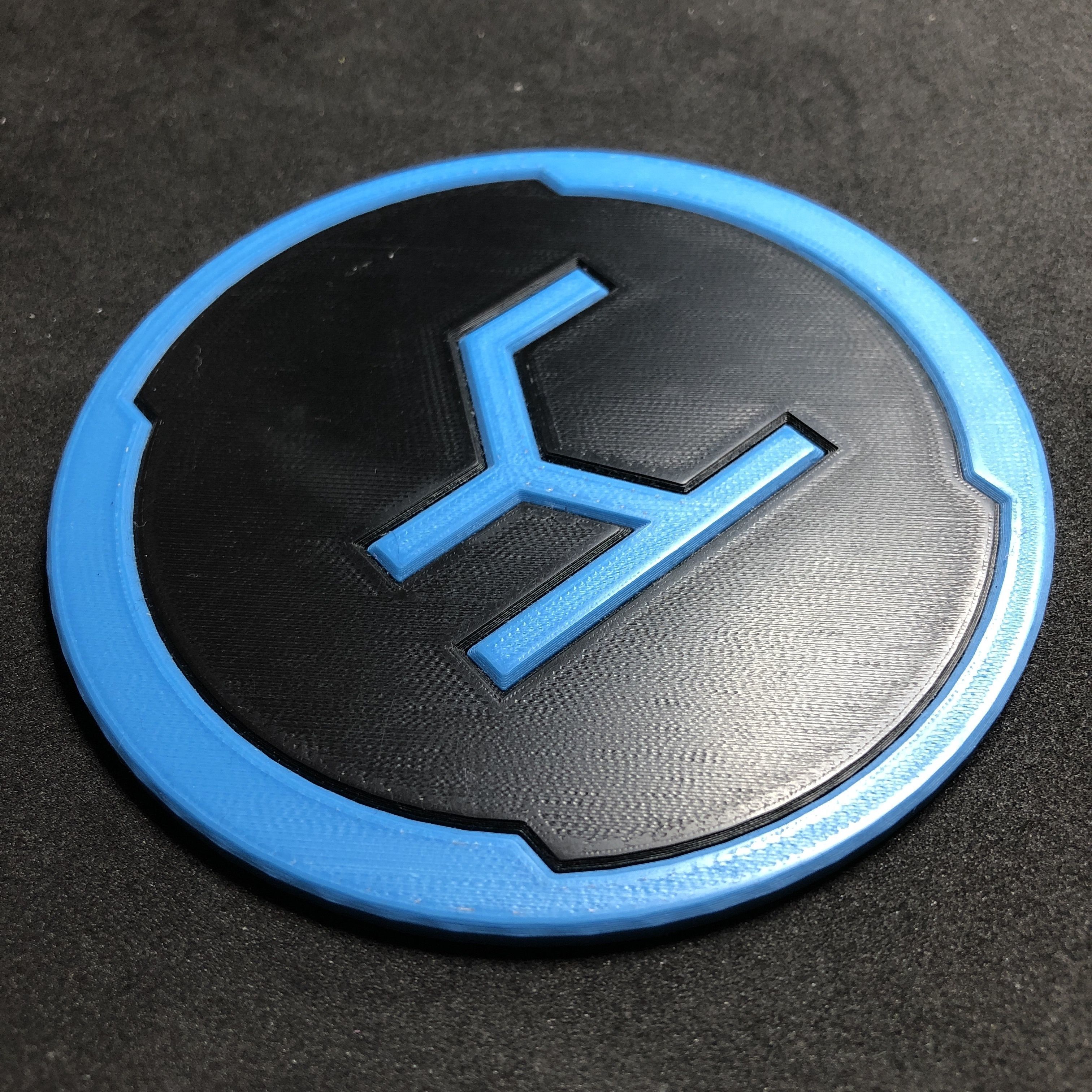 Halo Offensive Bias Logo Coaster free 3D model 3D printable | CGTrader