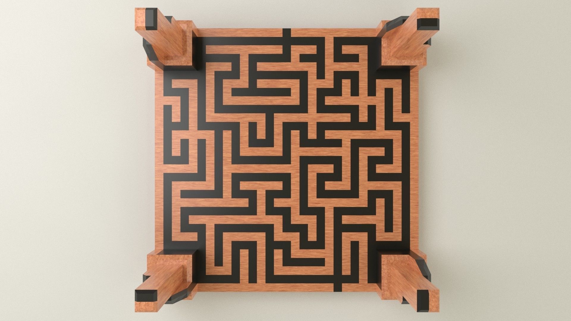 LABYRINTH TABLE 3D model | CGTrader