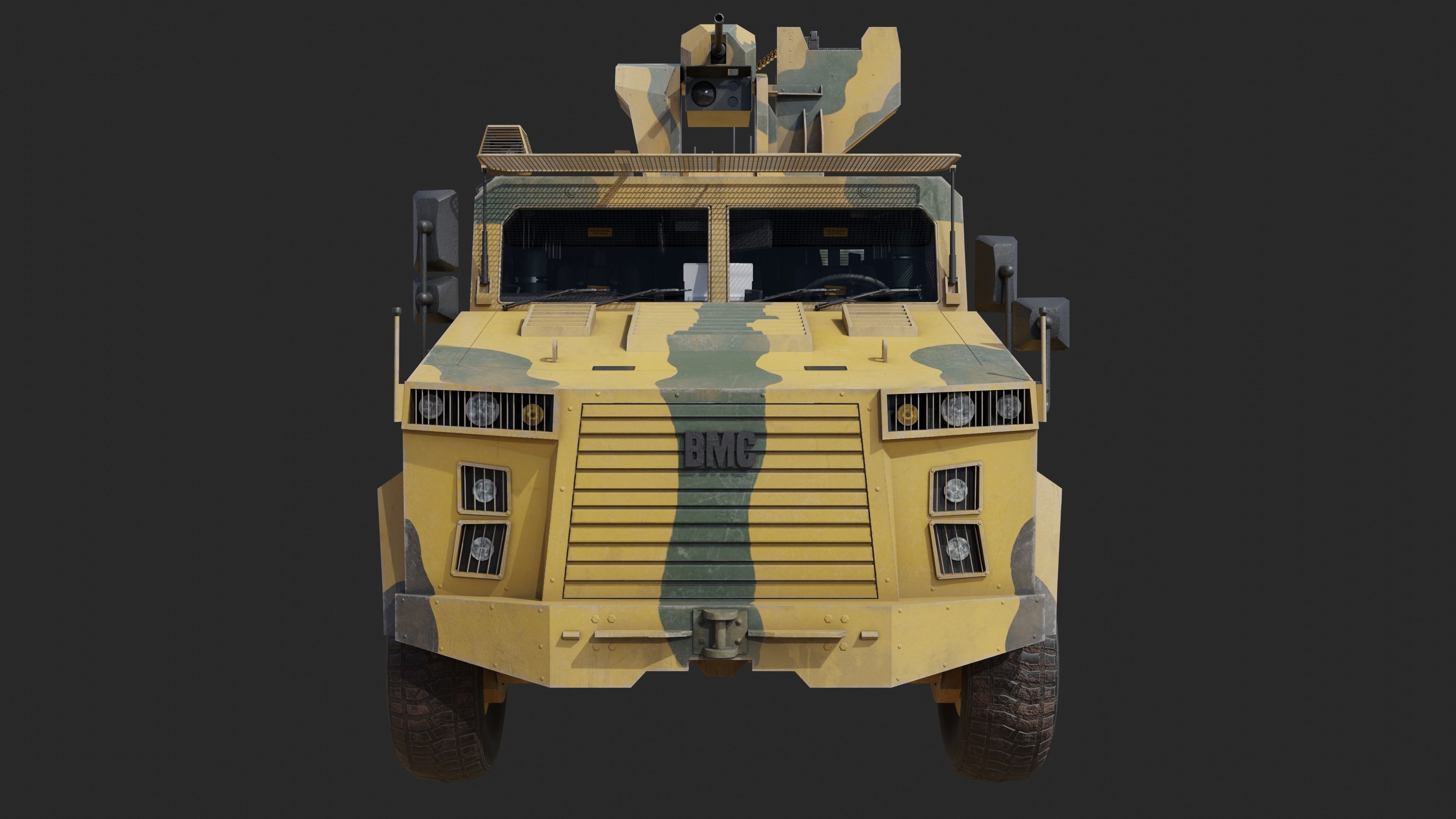 3D model BMC - Kirpi 2 VR / AR / low-poly | CGTrader