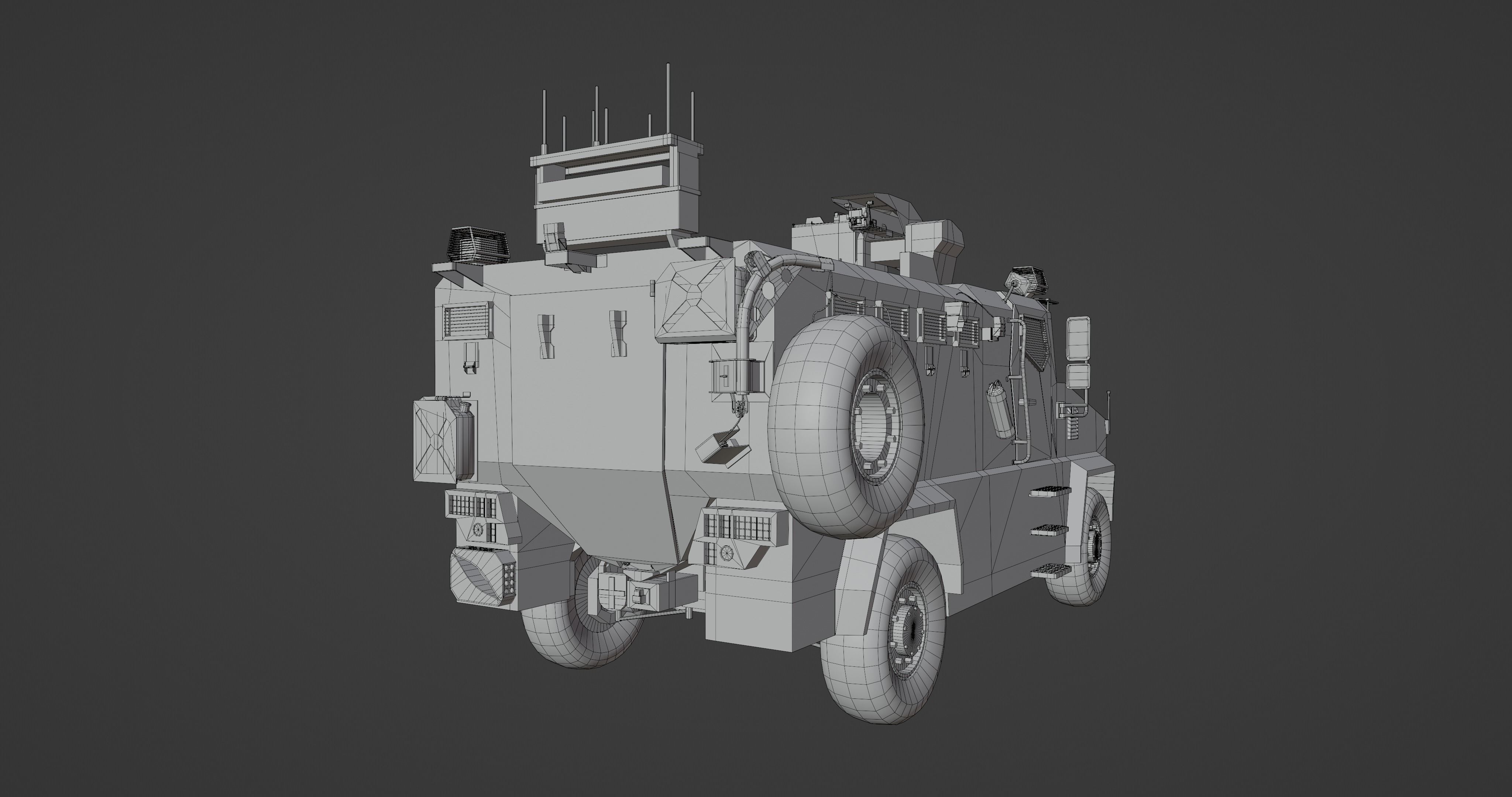 3D model BMC - Kirpi 2 VR / AR / low-poly | CGTrader