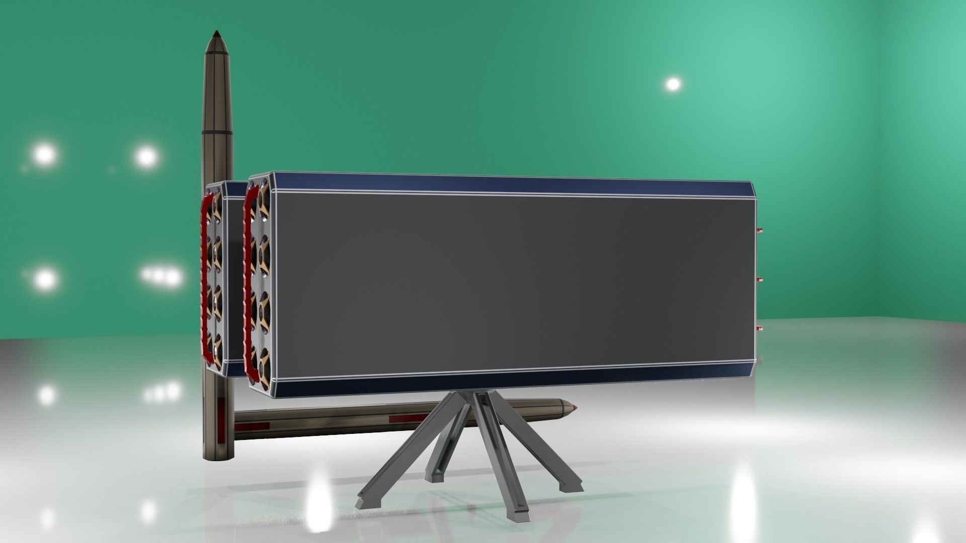 3D model Rocket launcher VR / AR / low-poly | CGTrader