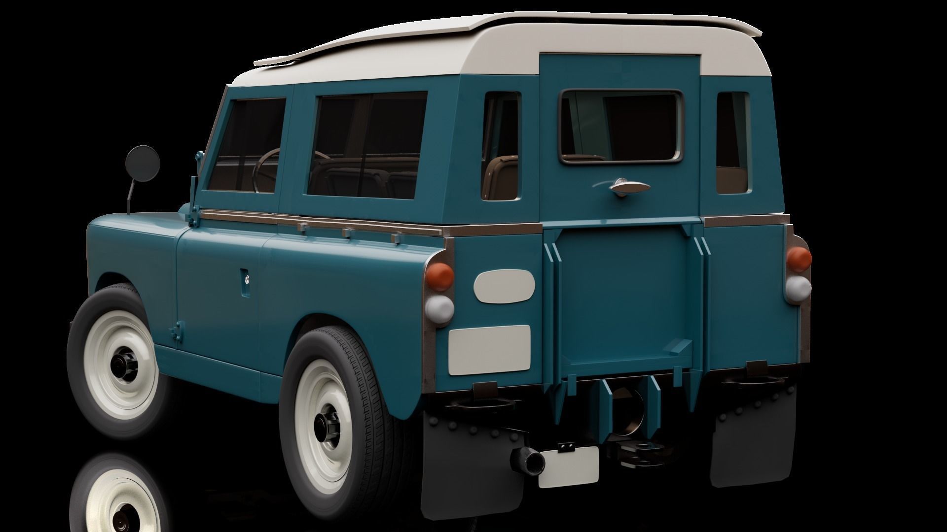 Land Rover car 3D model | CGTrader