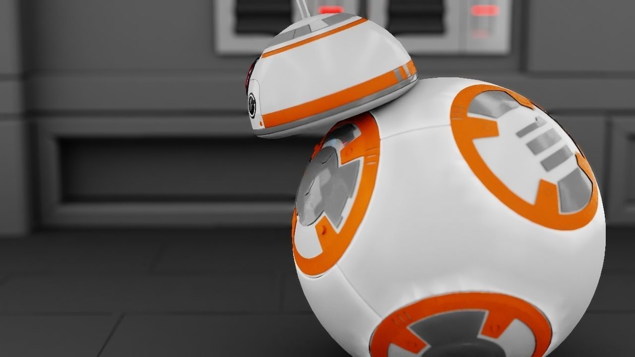 BB8 Scene rigged - animated character 3D model animated rigged | CGTrader