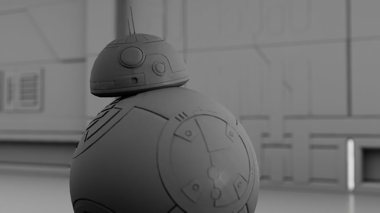 BB8 Scene rigged - animated character 3D model animated rigged | CGTrader
