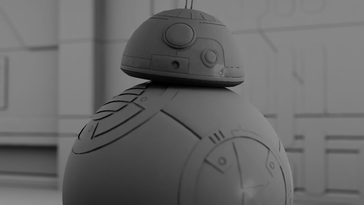 BB8 Scene rigged - animated character 3D model animated rigged | CGTrader
