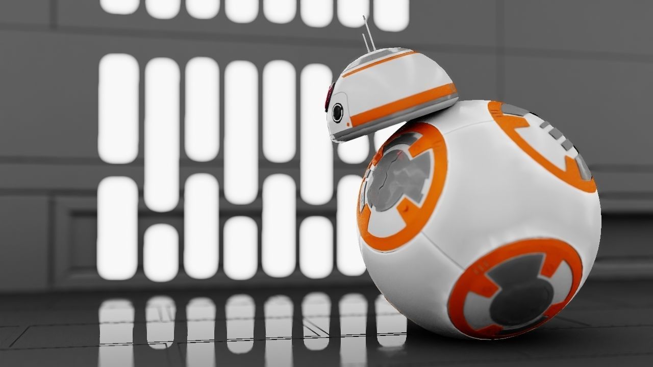 BB8 Scene rigged - animated character 3D model animated rigged | CGTrader