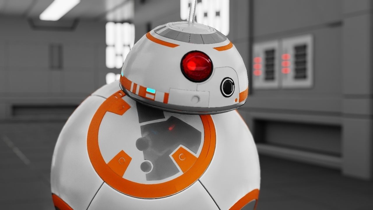 BB8 Scene rigged - animated character 3D model animated rigged | CGTrader