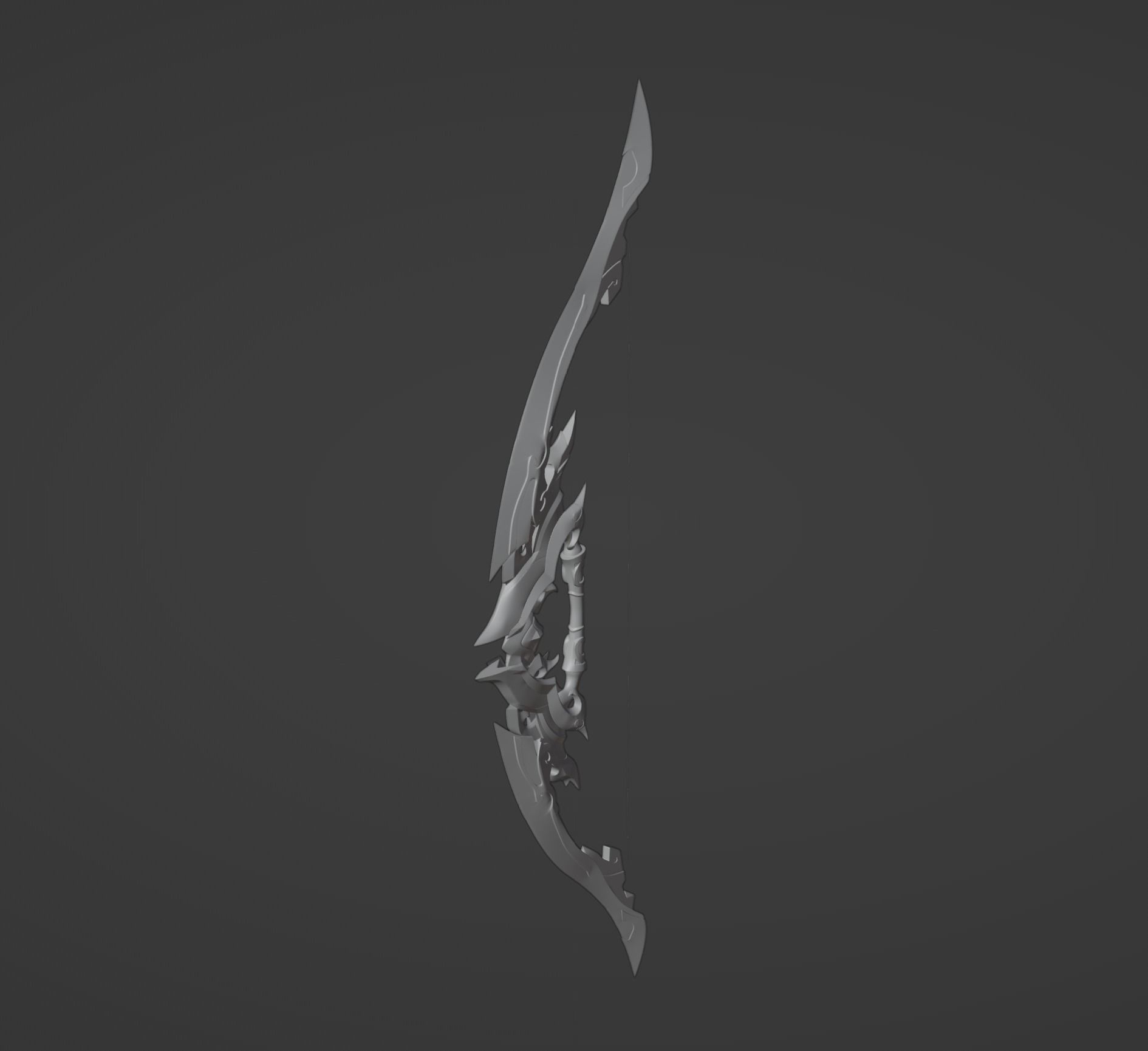 Genshin Impact - Fischl Rust Bow Digital 3D Model 3D model 3D printable ...