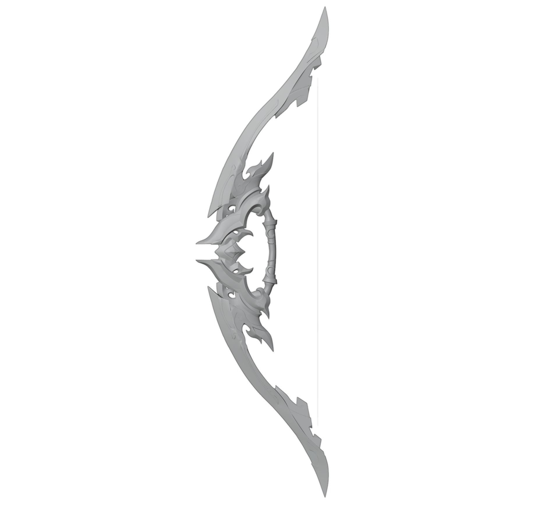Genshin Impact - Fischl Rust Bow Digital 3D Model 3D model 3D printable ...