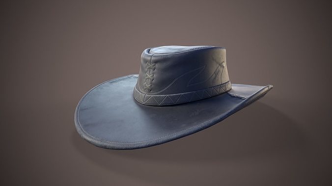 3D model Cowboy Hat VR / AR / low-poly | CGTrader