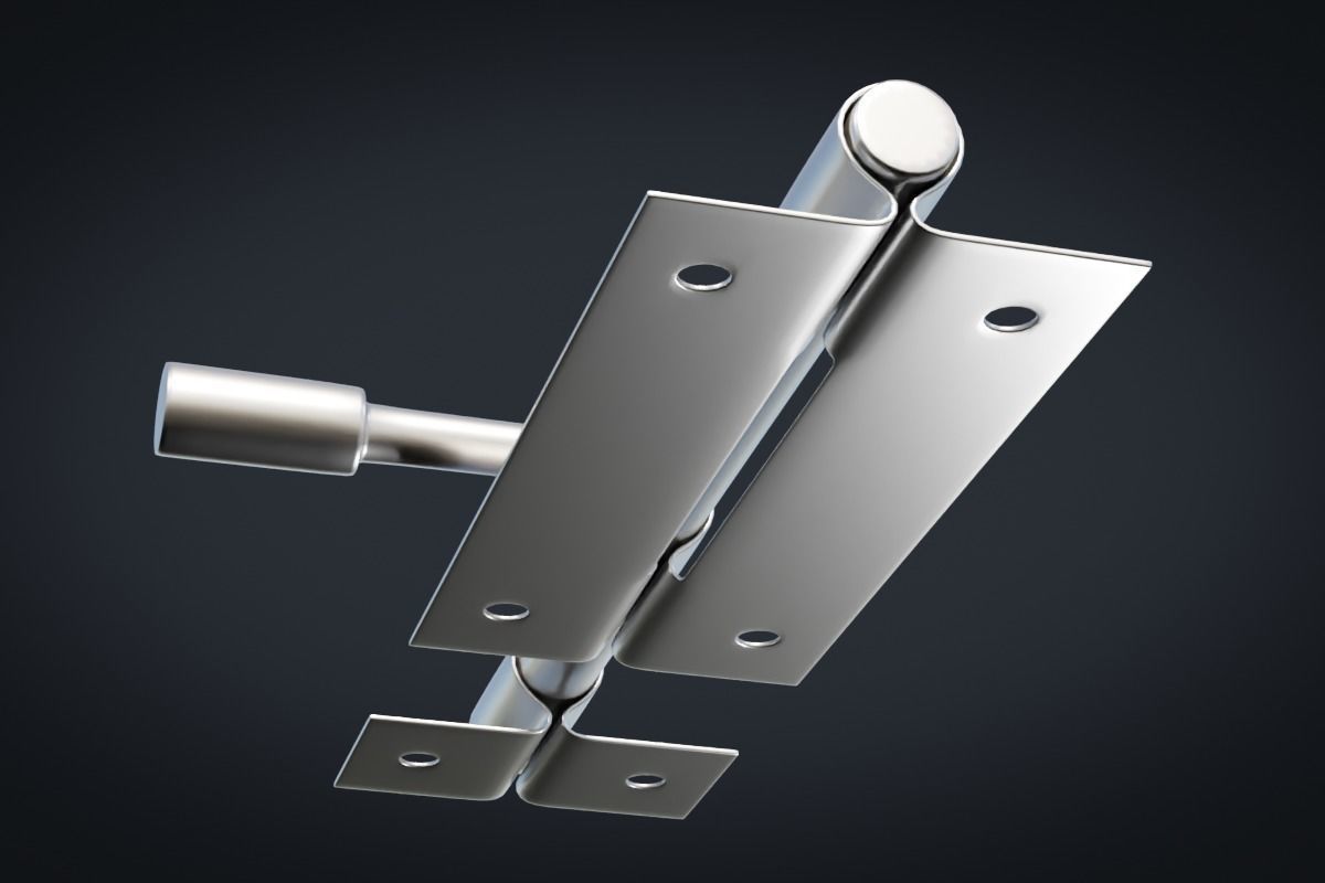 Bolt lock free 3D model | CGTrader