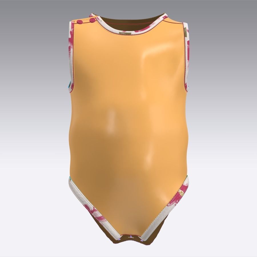 3D model Baby Onesie VR / AR / low-poly | CGTrader