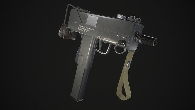 3D model Mac-10 Submachine Gun VR / AR / low-poly | CGTrader