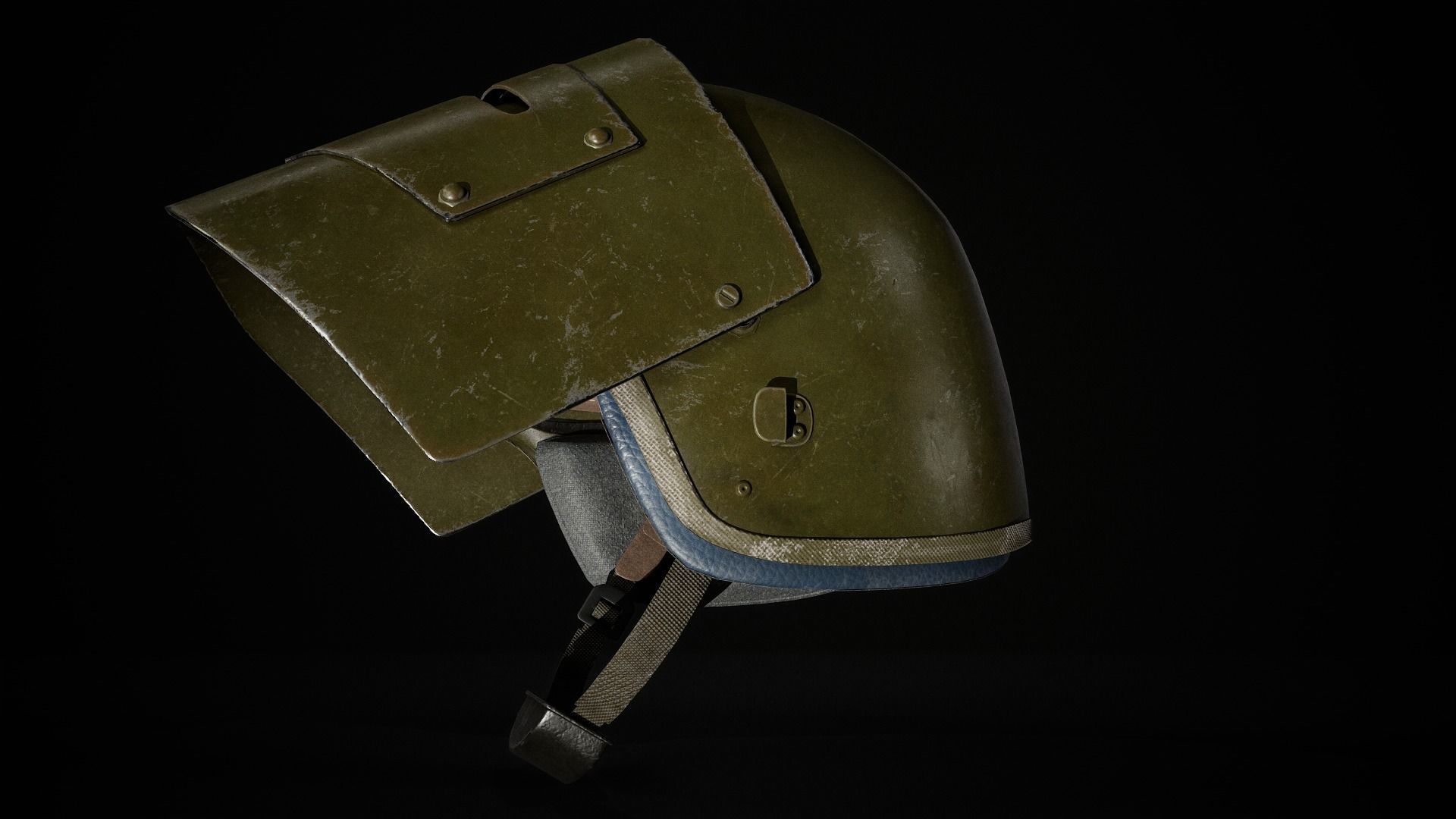 3D model Sh-Maska Helmet VR / AR / low-poly | CGTrader