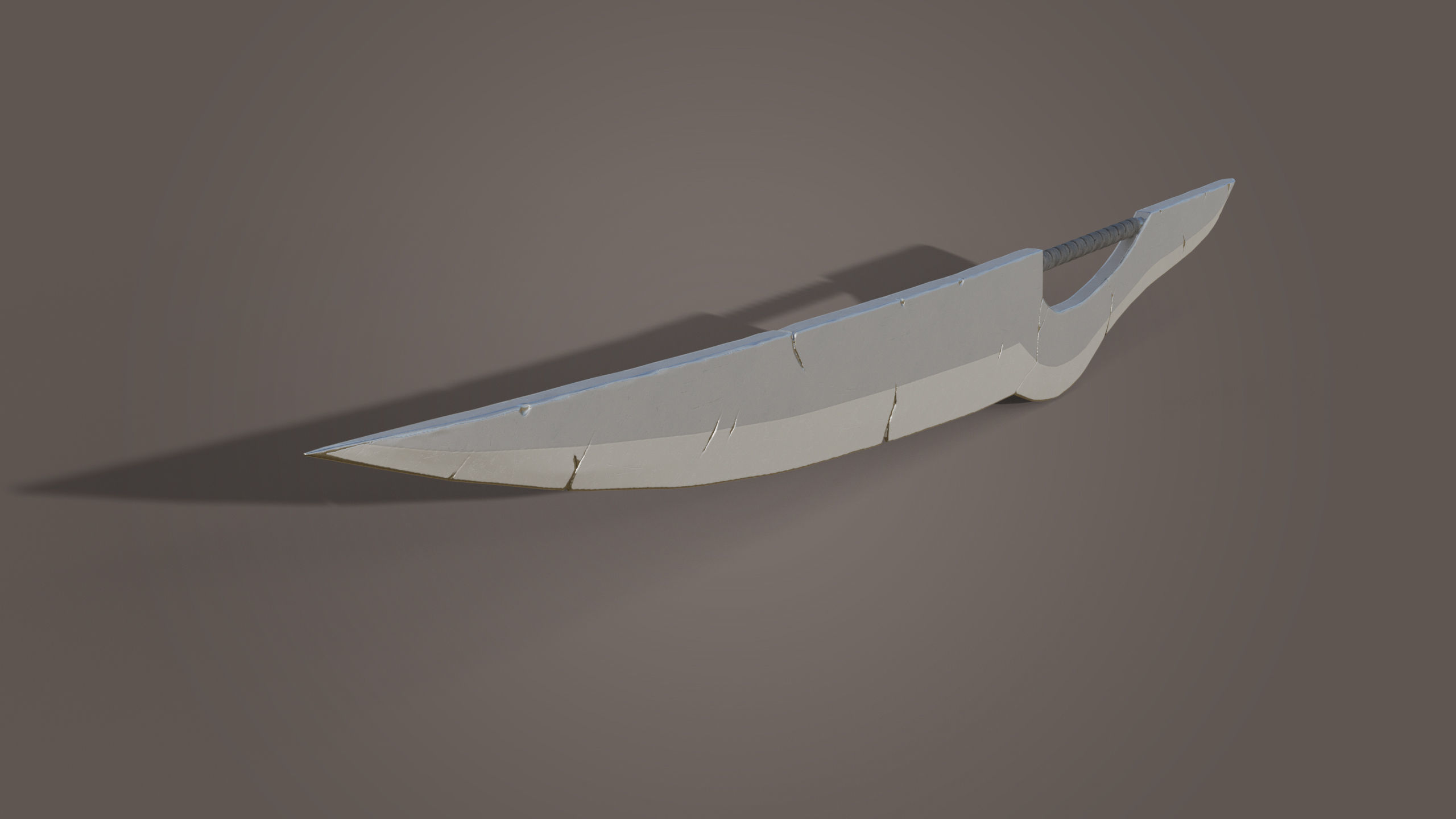 3D model Low poly long bladed sword VR / AR / low-poly | CGTrader