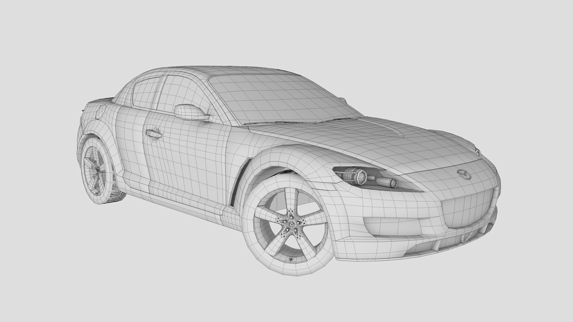 Mazda RX-8 3D model | CGTrader