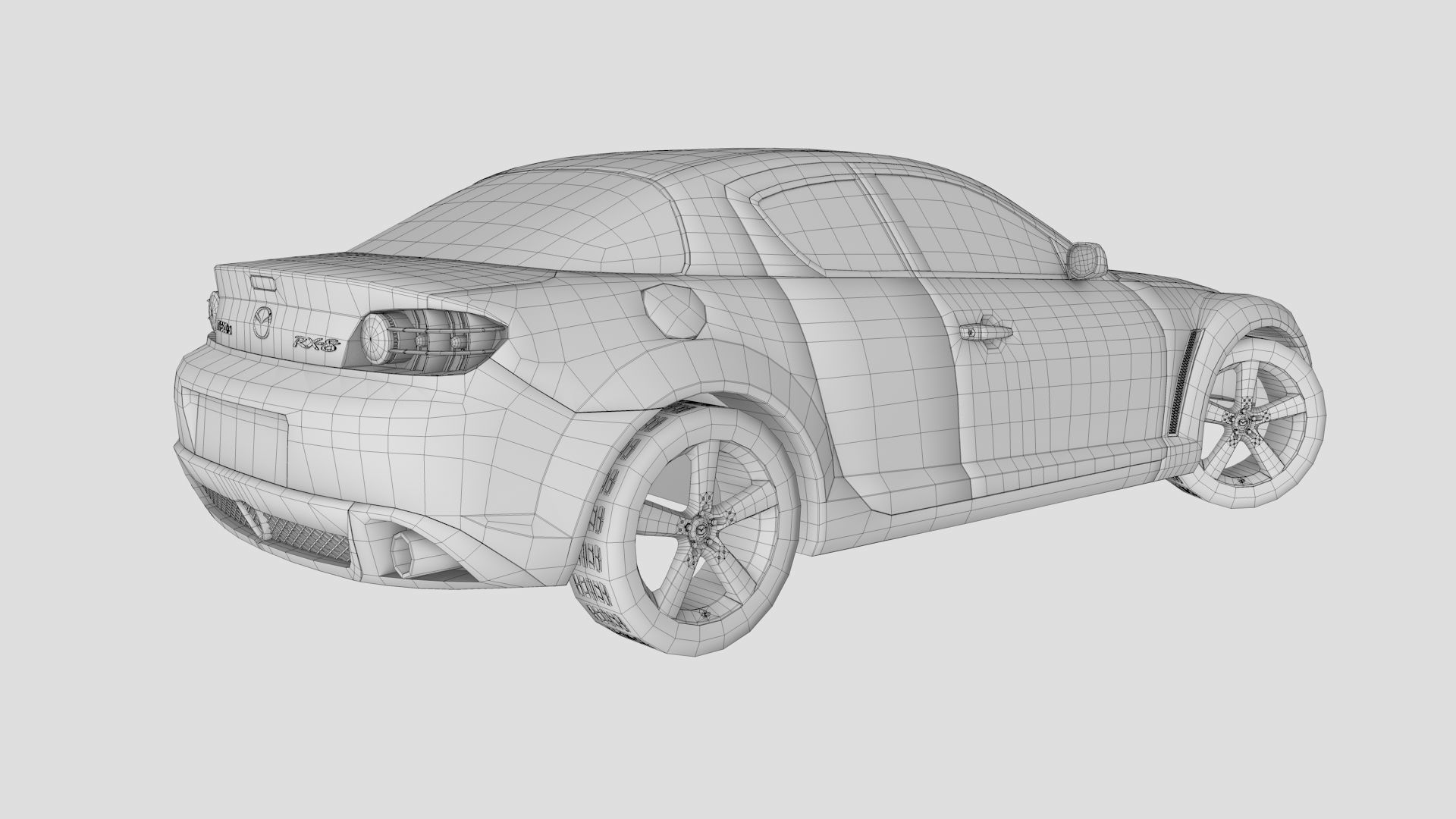Mazda RX-8 3D model | CGTrader