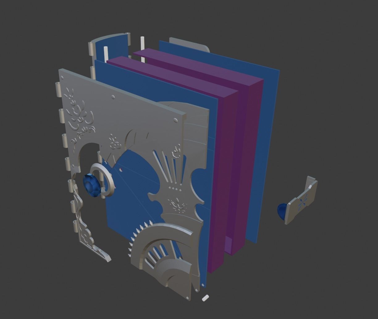 The Case Study of Vanitas - Vanitas book 3D model 3D printable | CGTrader