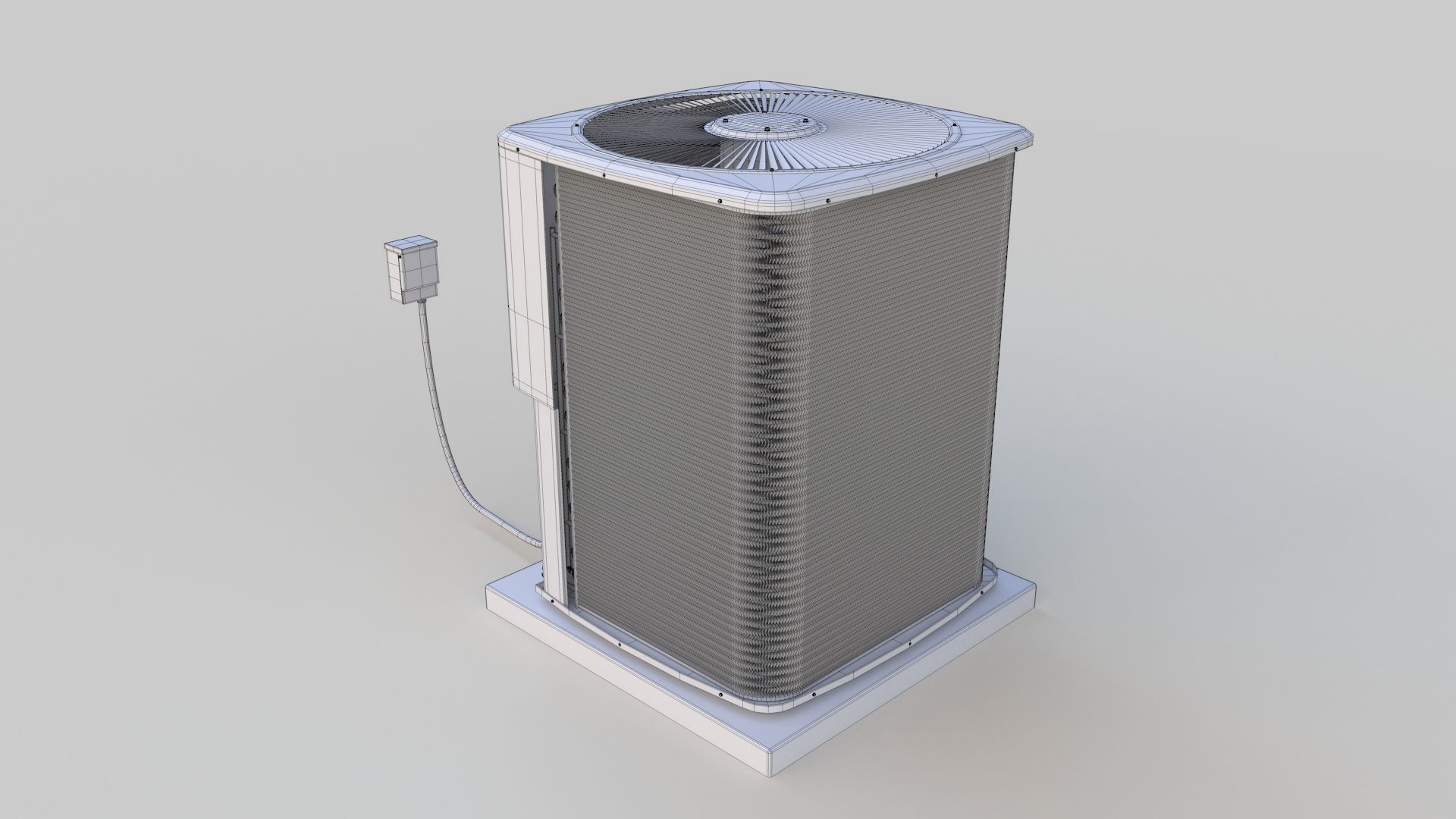 Condenser Unit 3D model | CGTrader