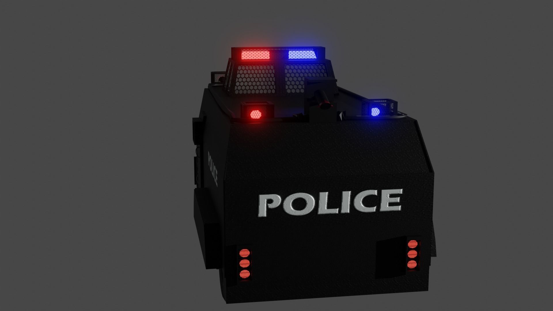 3D model Anti-riot truck police VR / AR / low-poly | CGTrader