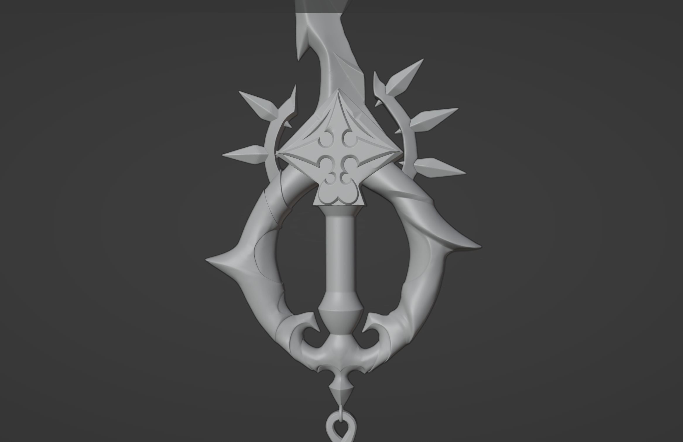 Roxas Two Become One 3D Model Kingdom Hearts 3D model 3D printable ...