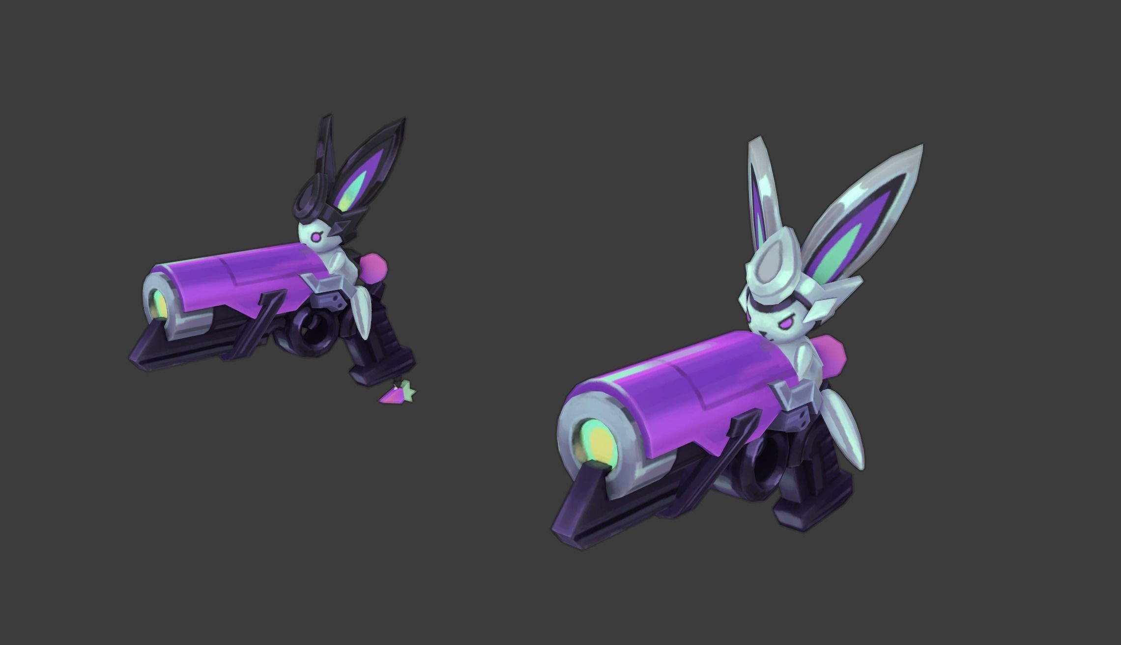 Miss Fortune Battle Bunny Guns 3D Model League of Legends 3D model 3D ...