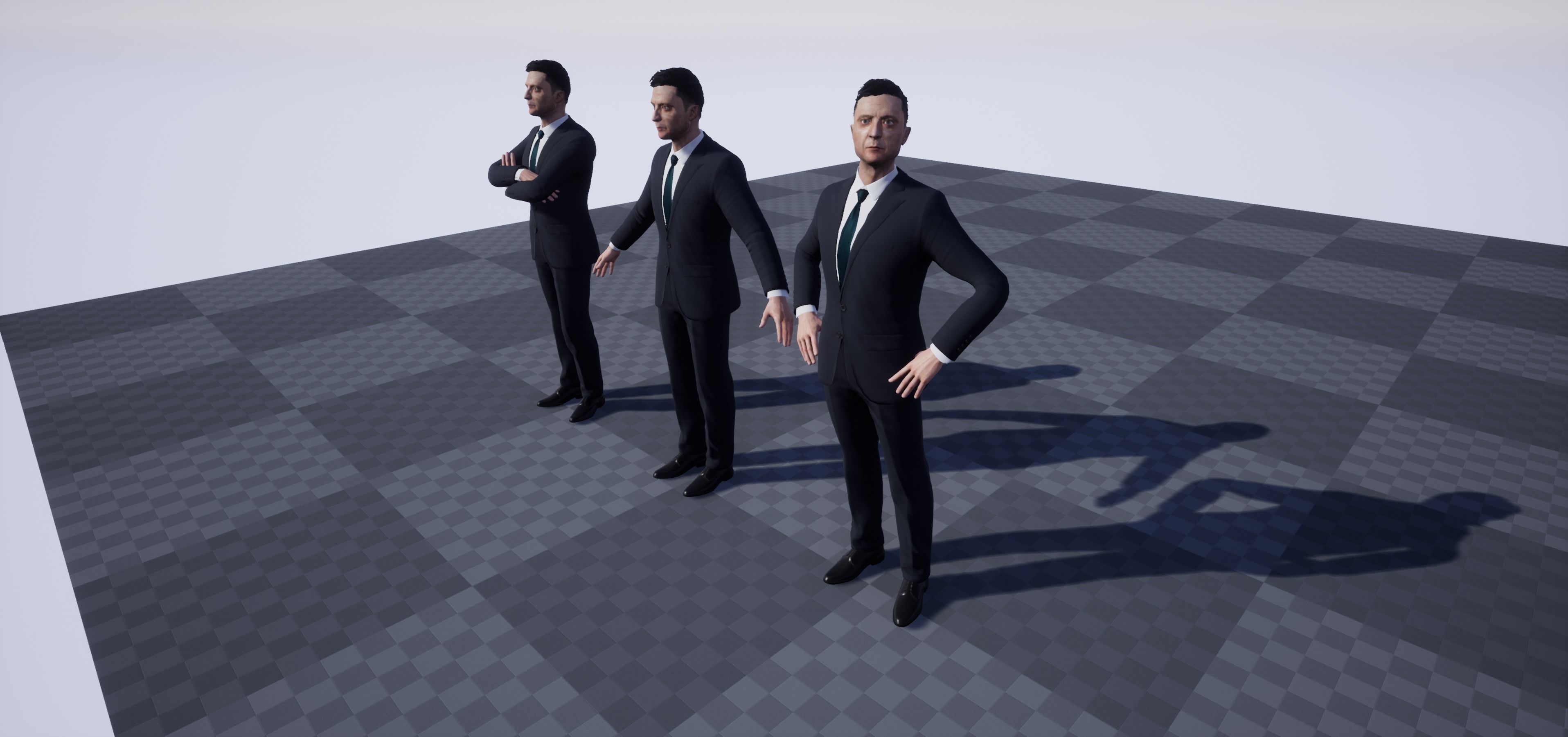3D model Mr President - Game Ready VR / AR / low-poly | CGTrader
