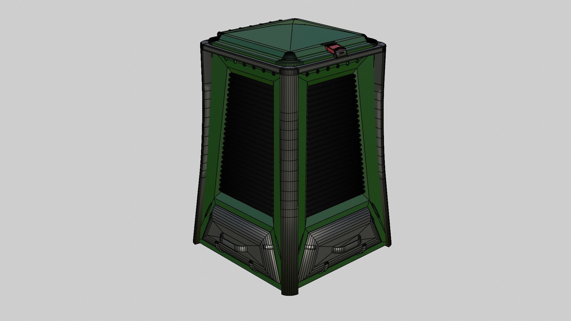 Garden Composter 3D model | CGTrader
