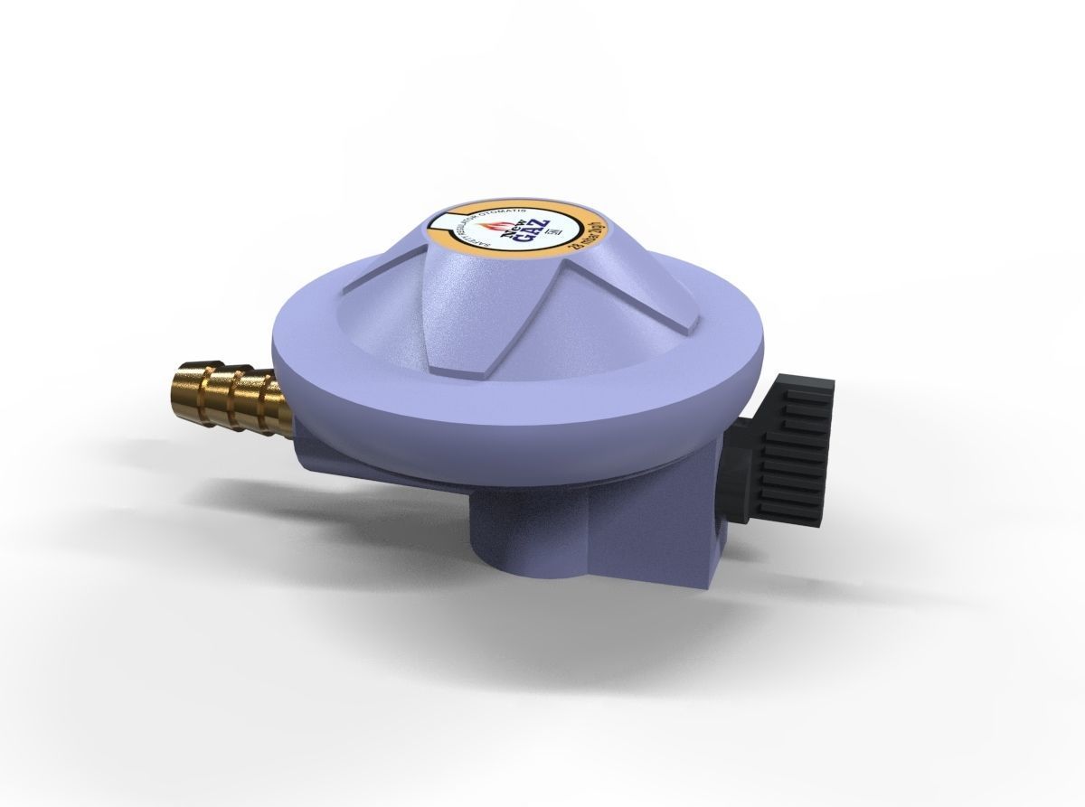 Gas Regulator 3d model sketchup obj fbx dae 3D model | CGTrader