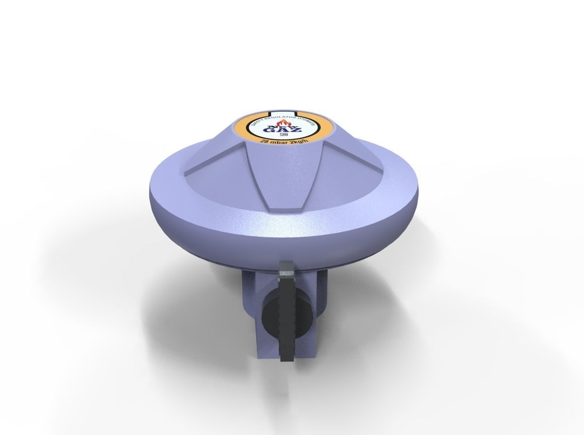 Gas Regulator 3d model sketchup obj fbx dae 3D model | CGTrader