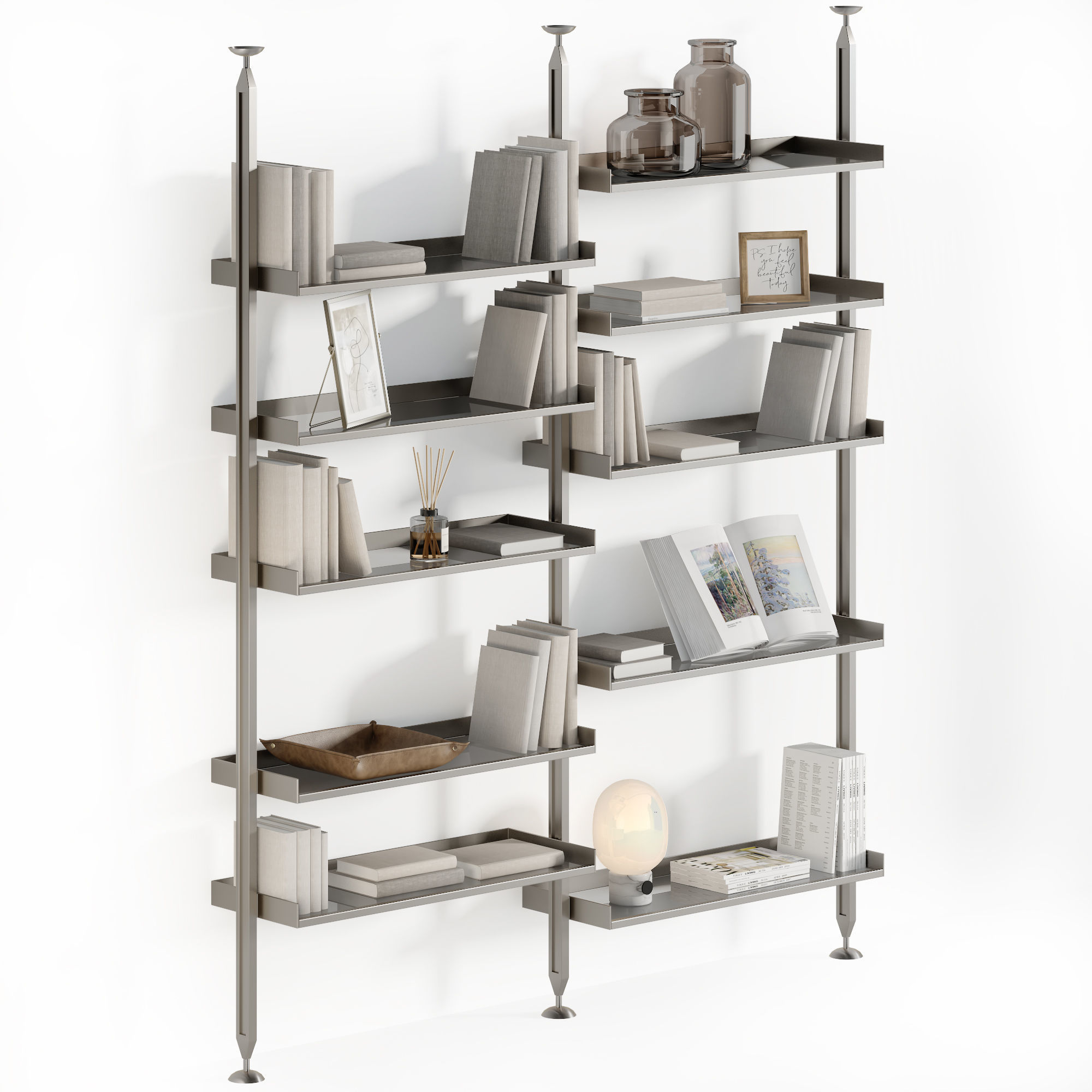 Rimadesio Zenit bookcase 3D model | CGTrader