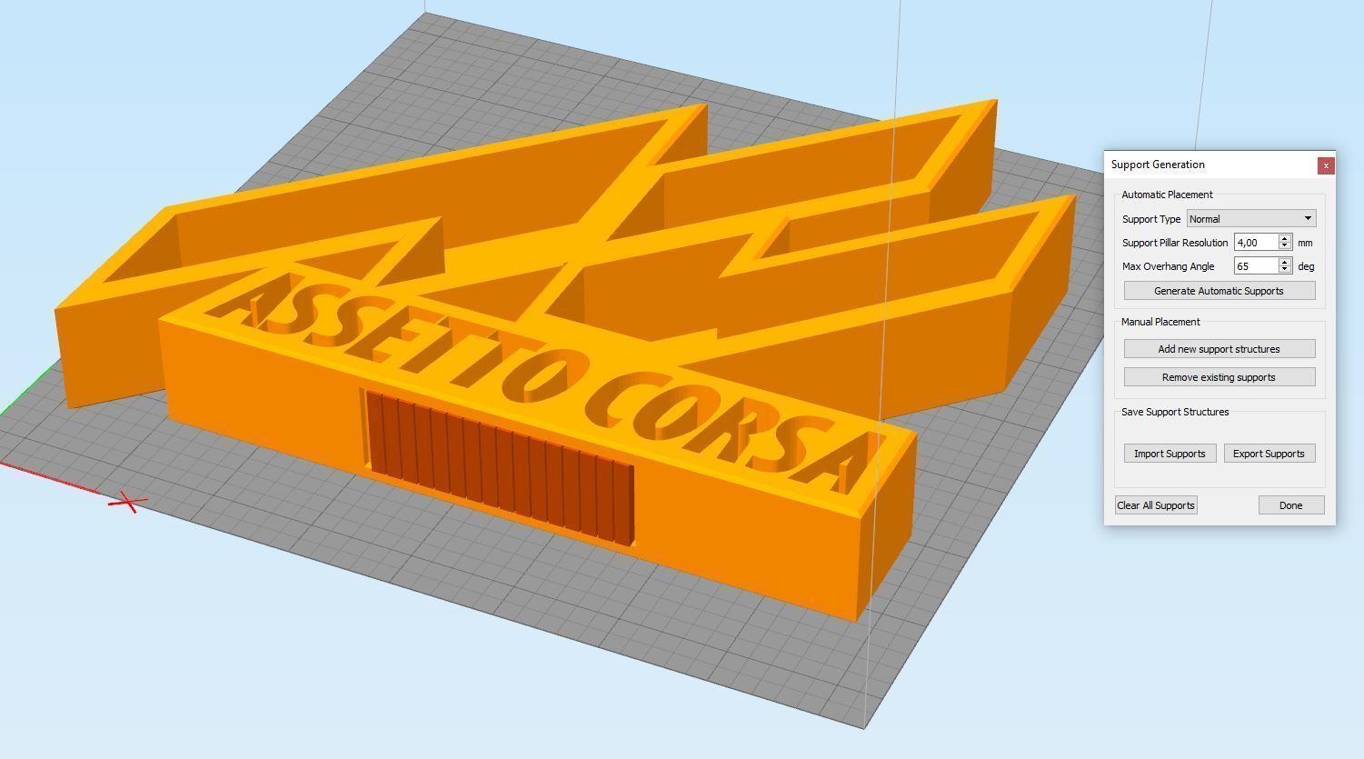 Assetto Corsa Logo 3D model 3D printable | CGTrader