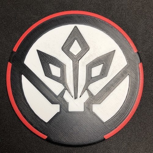 ISD Chimera Emblem Coaster 3D model 3D printable | CGTrader