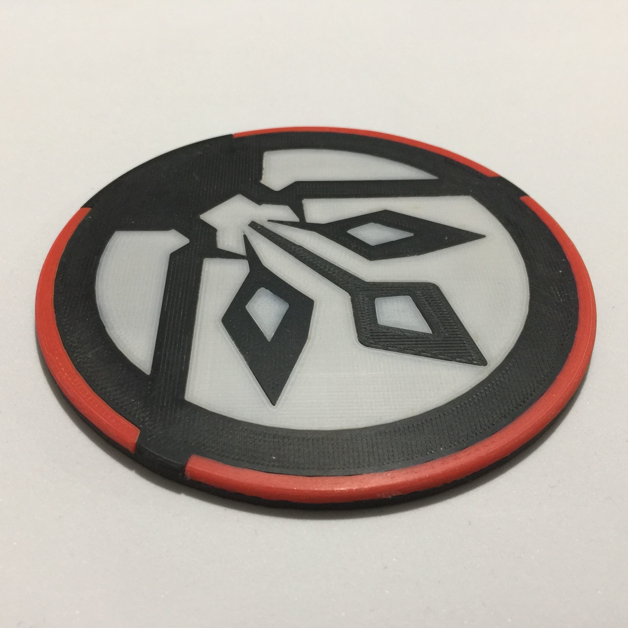 ISD Chimera Emblem Coaster 3D model 3D printable | CGTrader