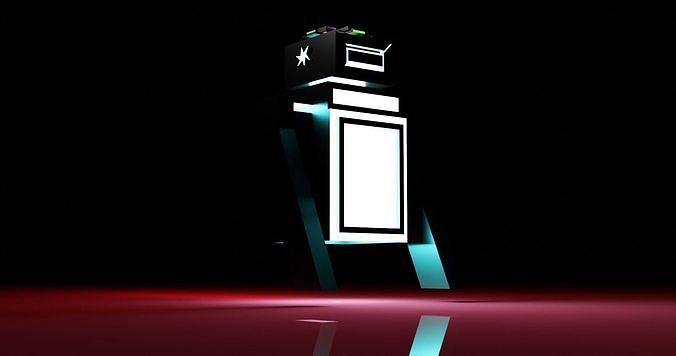 3D model W02 - ROB Low Poly 3D Robot for Games VR / AR / low-poly ...