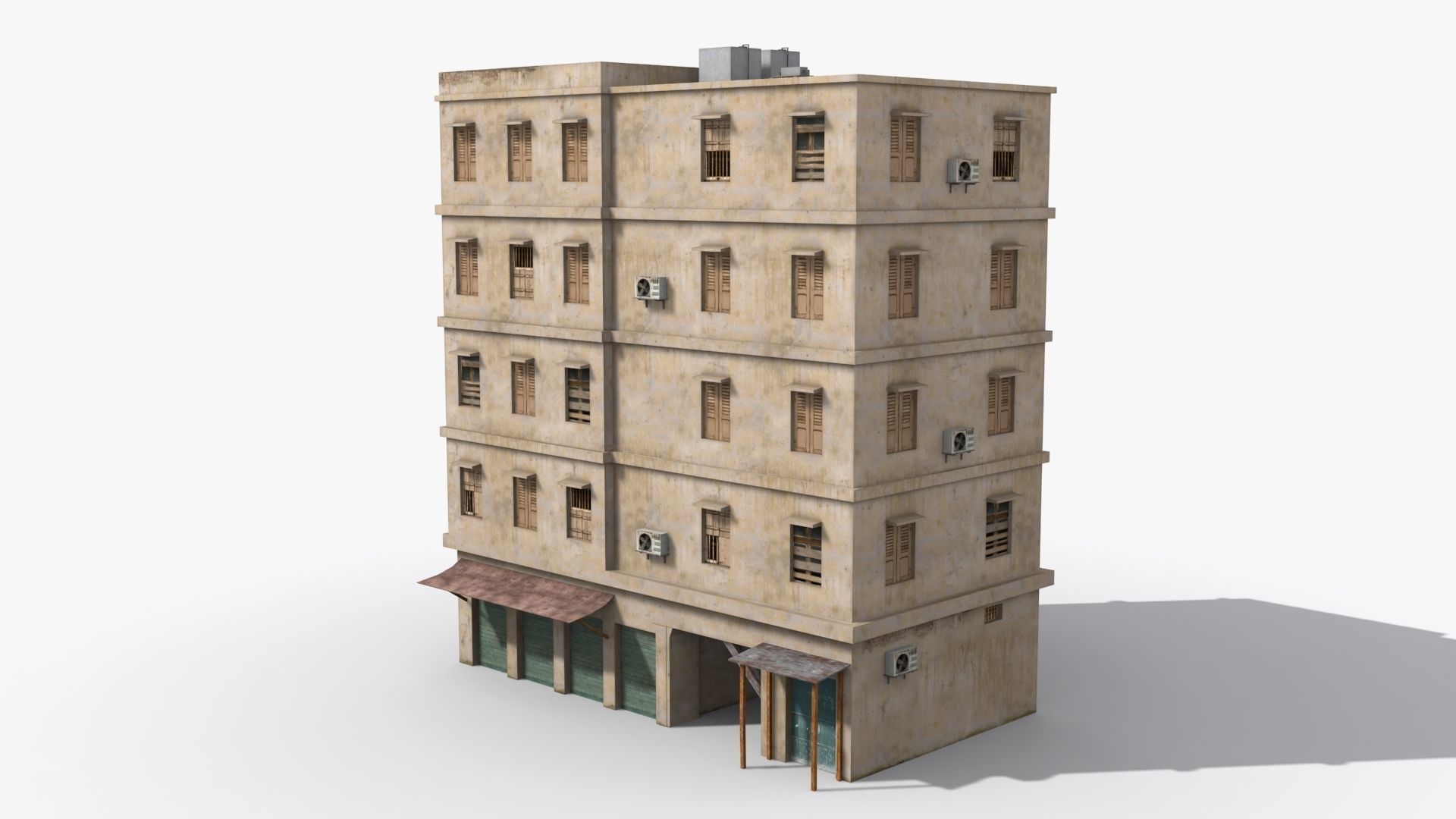 3D model Arab Middle East Building x1 VR / AR / low-poly | CGTrader