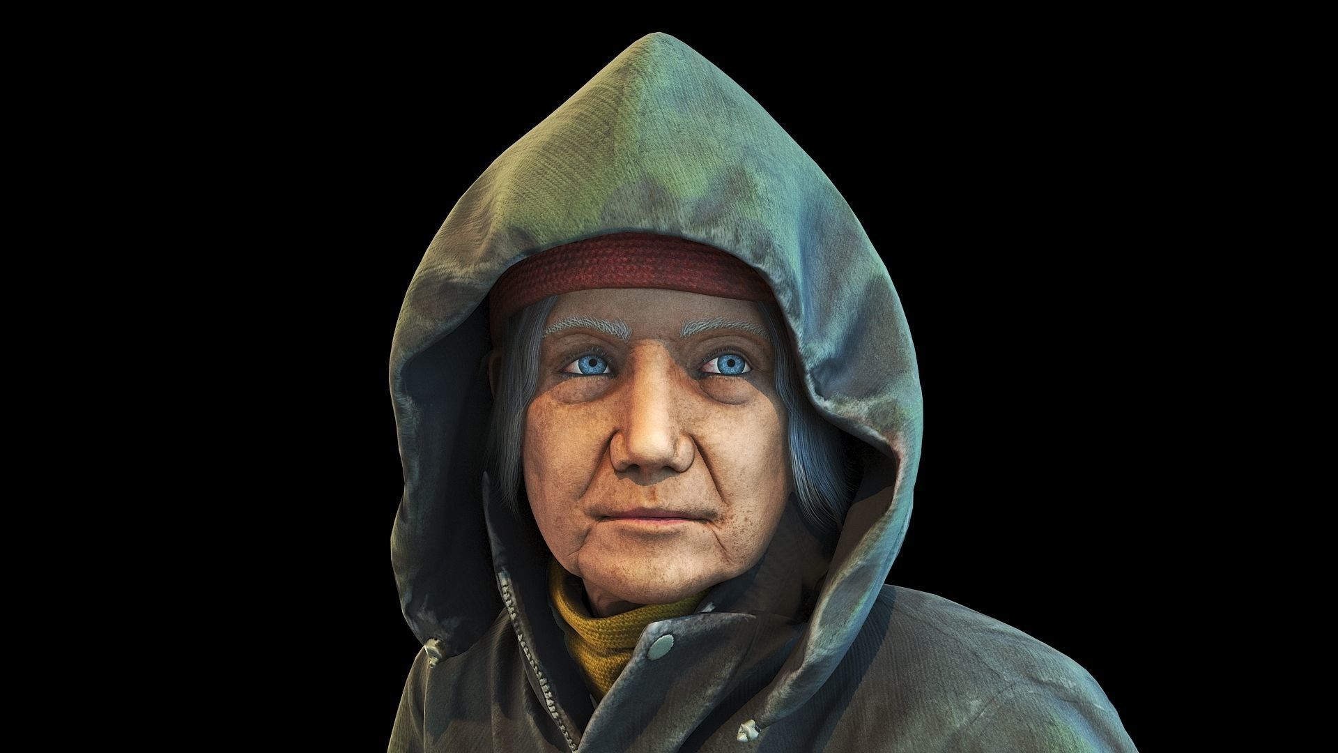 3D model Homeless person Martha VR / AR / low-poly | CGTrader