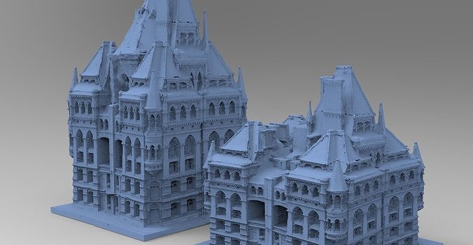 Minister for magic Tower 3 3D model | CGTrader