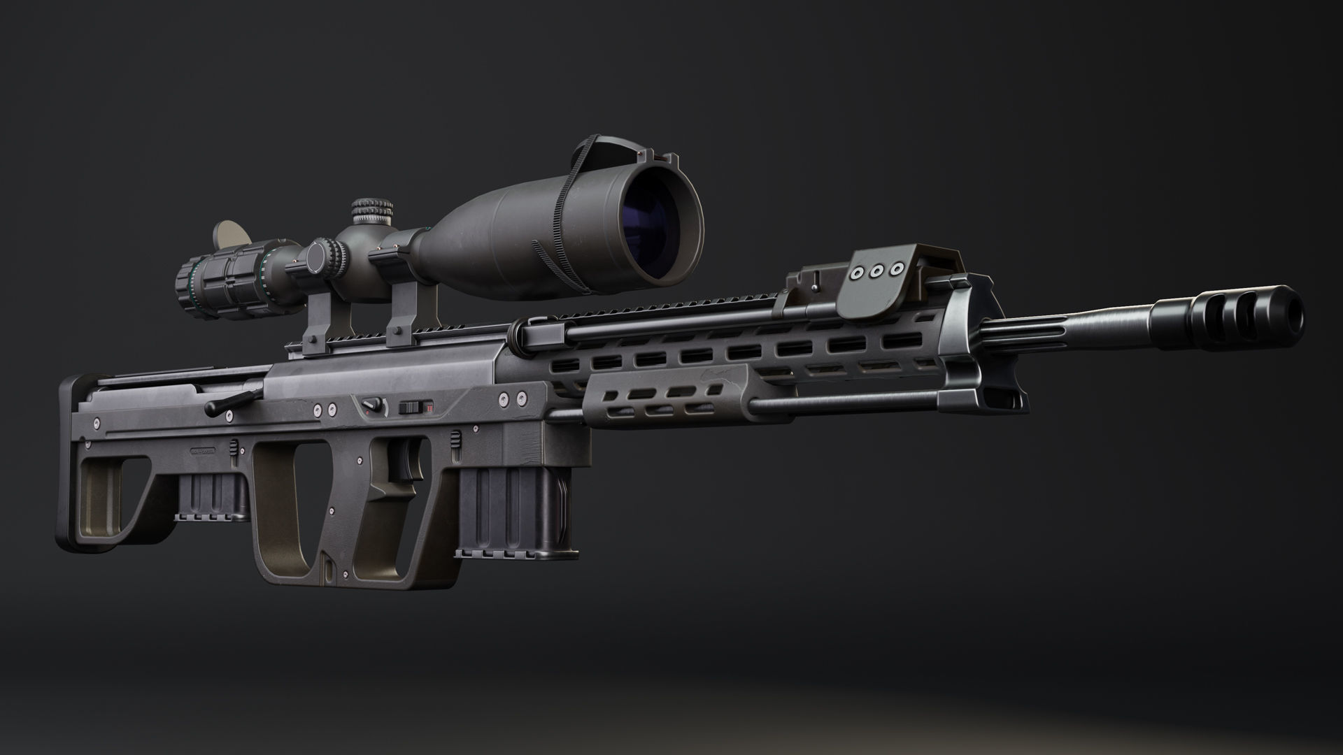 3D model DSR 1 modified VR / AR / low-poly | CGTrader