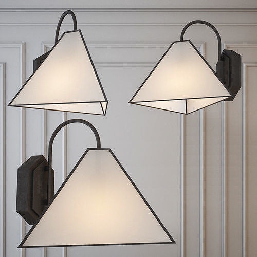 Bra pyramid glass bra milk 3D model | CGTrader