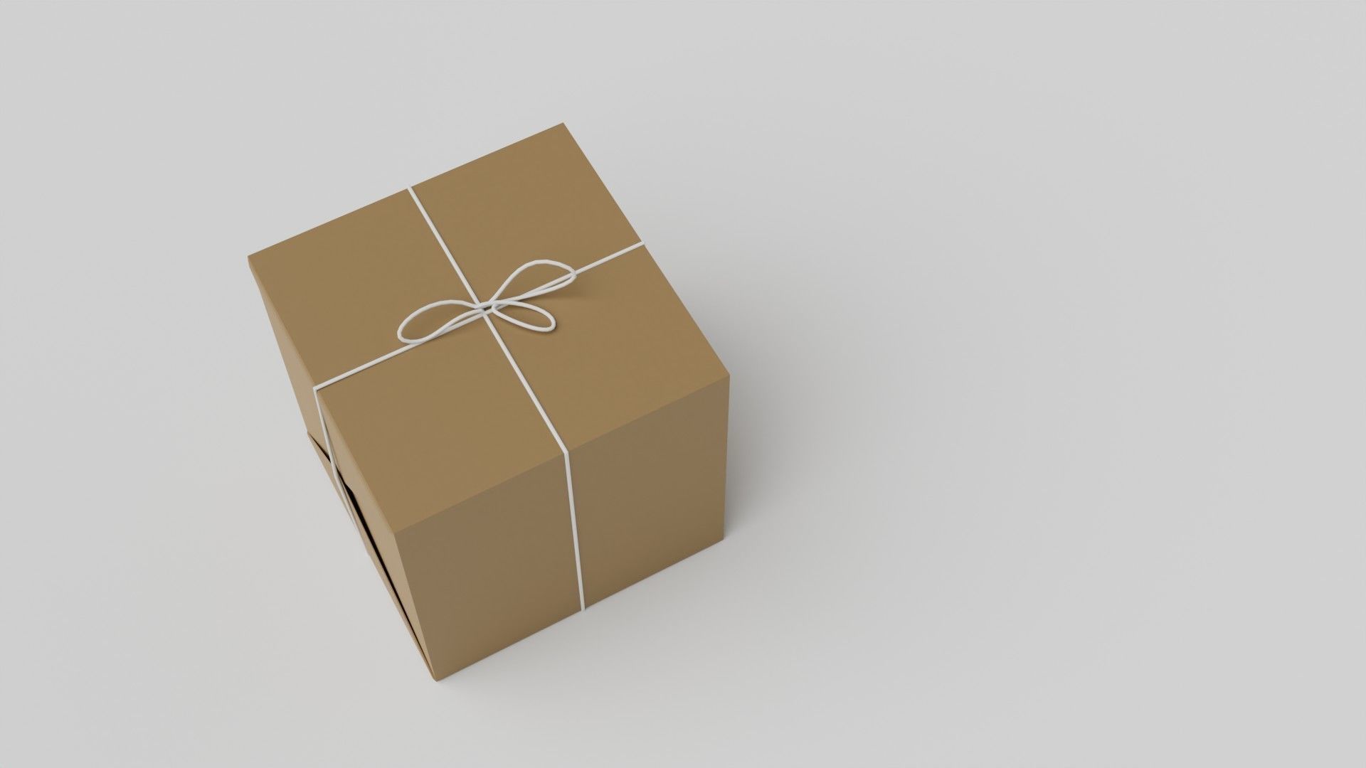 Parcel Box Render illustration 3D model 3D model | CGTrader