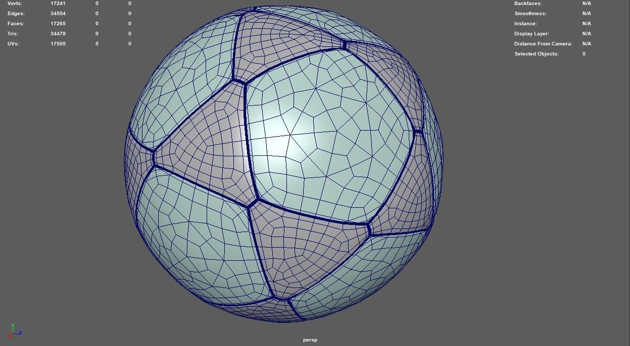 Star Shape Soccer Ball 3D model | CGTrader