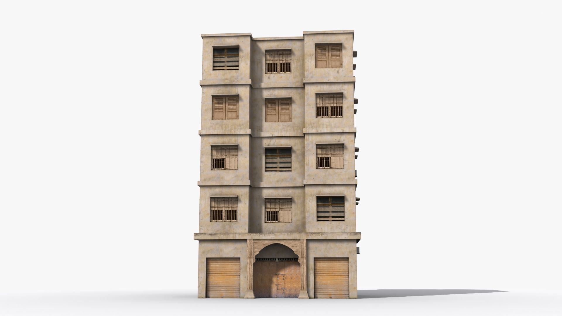 3D model Arab Middle East Building x16 VR / AR / low-poly | CGTrader