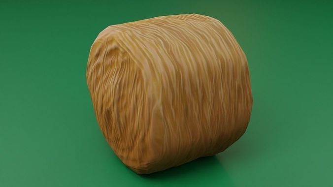 3D model Hay Bale VR / AR / low-poly | CGTrader
