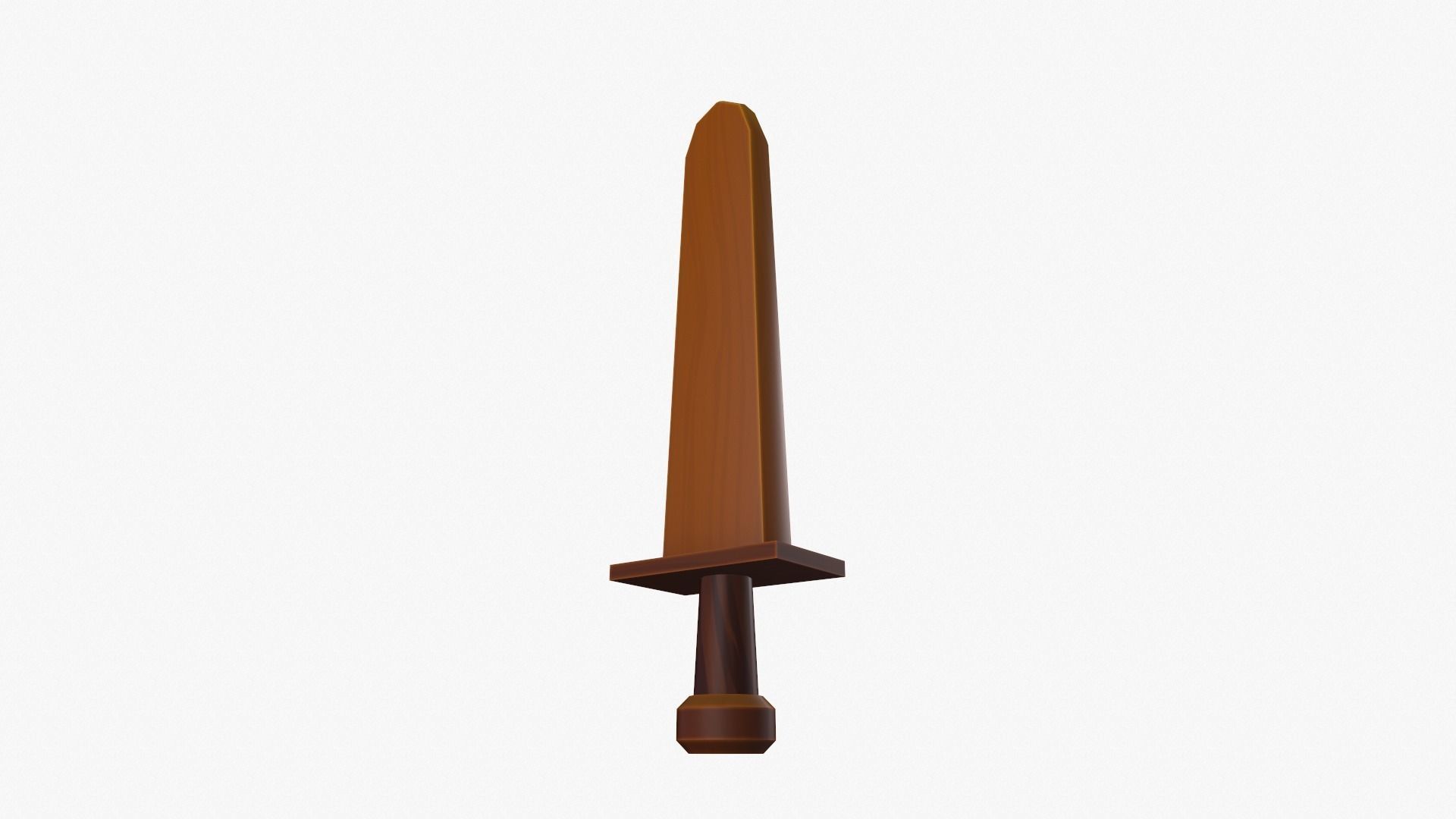 3D model Cartoon Wooden Sword VR / AR / low-poly | CGTrader